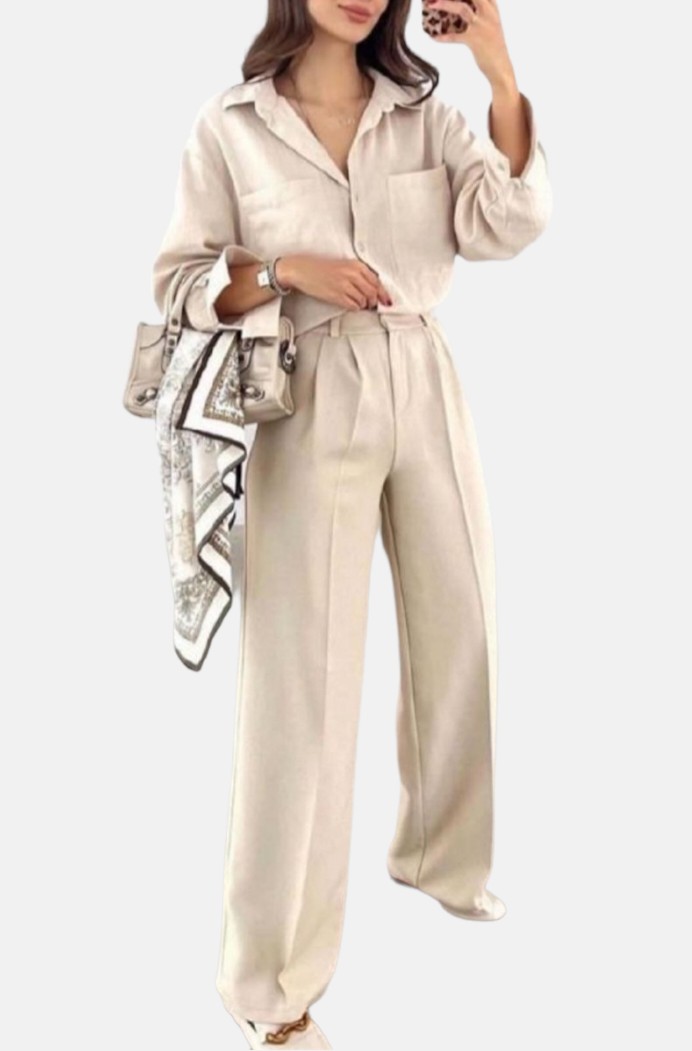 DOMA Thick Beige Pants – NIYA collection
